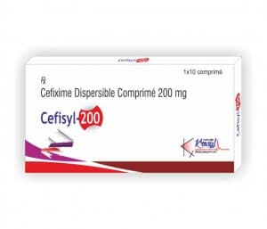 Cefixime Dispersible Tablets 200 mg - Cefisyl 200 - Krosyl ...