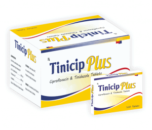 Ciprofloxacin & Tinidazole Tablets - Tinicip Plus - Krosyl ...