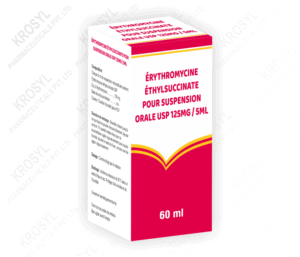 Erythromycin oral suspension - Krosyl Pharmaceutical Pvt. Ltd.