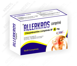 Chlorphenamine Tablet - Krosyl Pharmaceutical Pvt. Ltd.